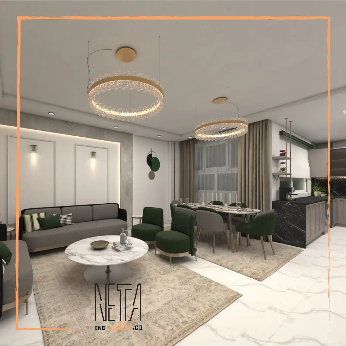 Residential Tower Unit Project - گروه مهندسی نتـــا